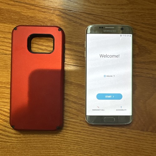 FREE SHIPPING Samsung Galaxy S7 edge: 32 GB - Silver Titanium (AT&T) | eBay