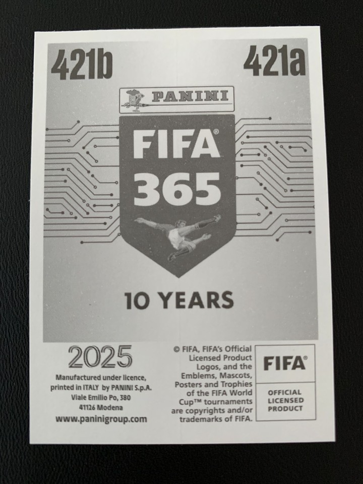 2025 Panini Fifa 365 Album Sticker 421 Lionel Messi / Angel Di Maria | eBay