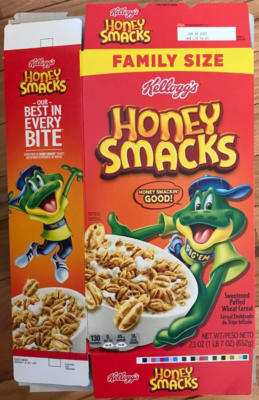 Cereal With Frog Logo Honey Smacks Cereal Linked To Salmonella