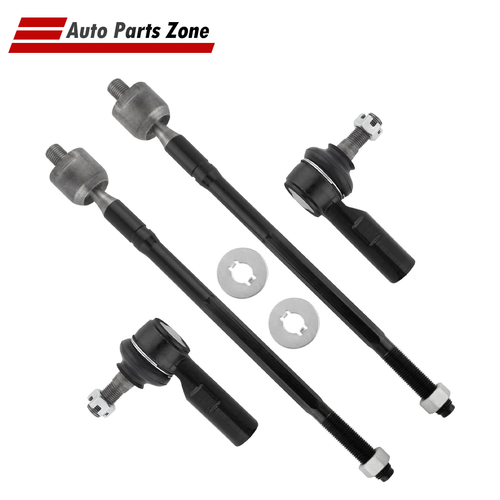 4x Front Inner Outer Tie Rods Fits Chevrolet / Prizm Toyota Corolla ...