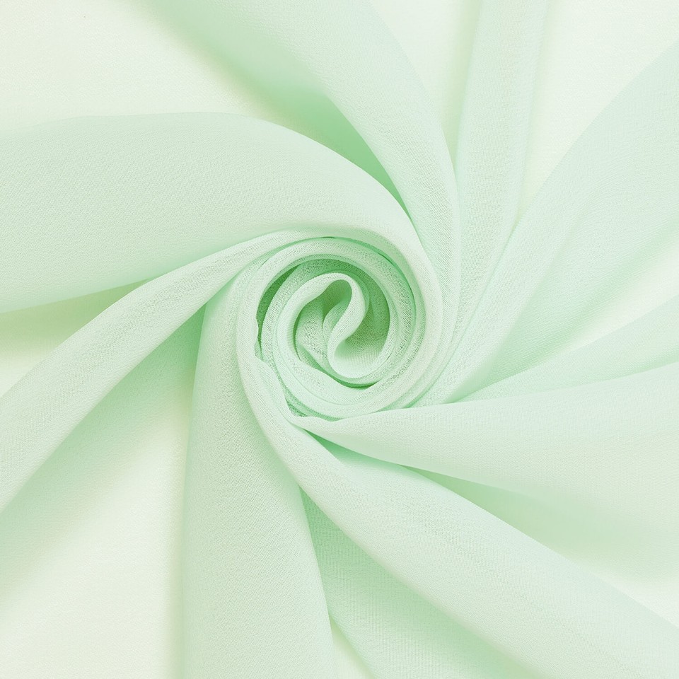 Polyester Chiffon Sheer Lightweight Breathable (60 Inch) Fabric By The ...