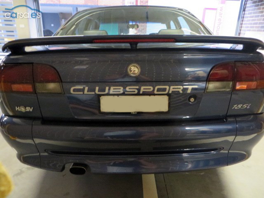 HSV CLUBSPORT BOOT GARNISH DECAL BADGE FOR VR/VS SERIES HSV/COMMODORE ...