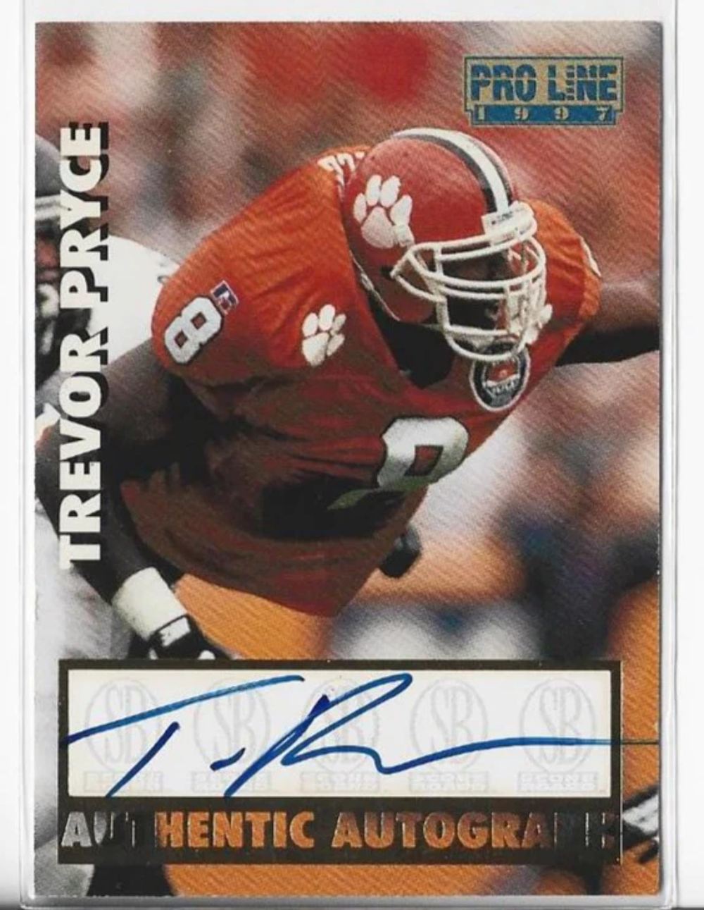 Trevor Pryce 1997 Score Board Autograph Card | eBay
