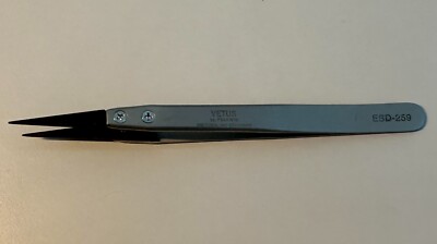 Vetus Tweezer Non-Magnetic Stainless Steel Exchangeable Tip ESD-259 ...