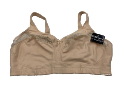 Instant Shaping By Plusform Women’s Bra 38D 16041 - Beige Lace Back ...