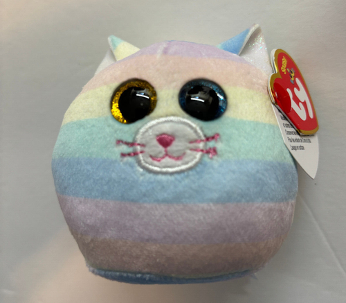 Ty Squish A Boos Mini Plush HEATHER The Cat - NWT | eBay
