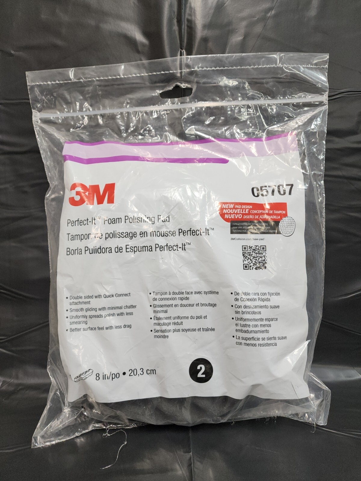 3M 05707 Perfect-It Foam Polishing Pad Quick Connect (8 inch) | eBay