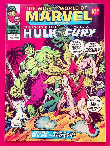 The mighty world of Marvel N° 291 : Hulk - April 26, 1978 - Daredevil ...