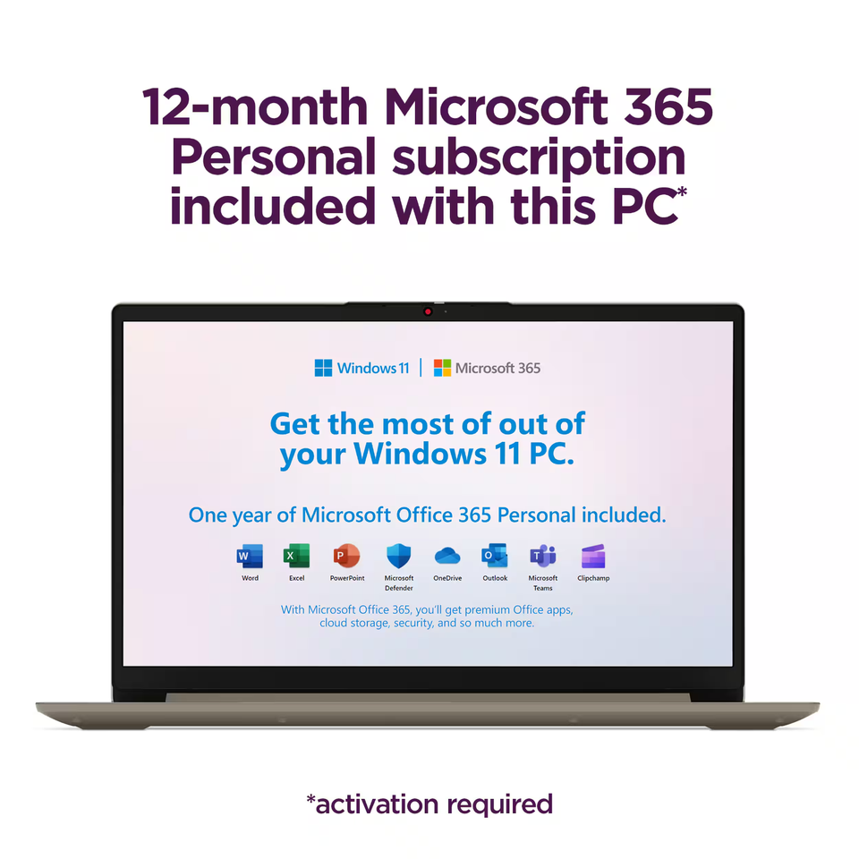 2025 Lenovo IdeaPad Laptop Intel Processor 15.6 Upto 20GB RAM 1TB SSD Office 365 | eBay