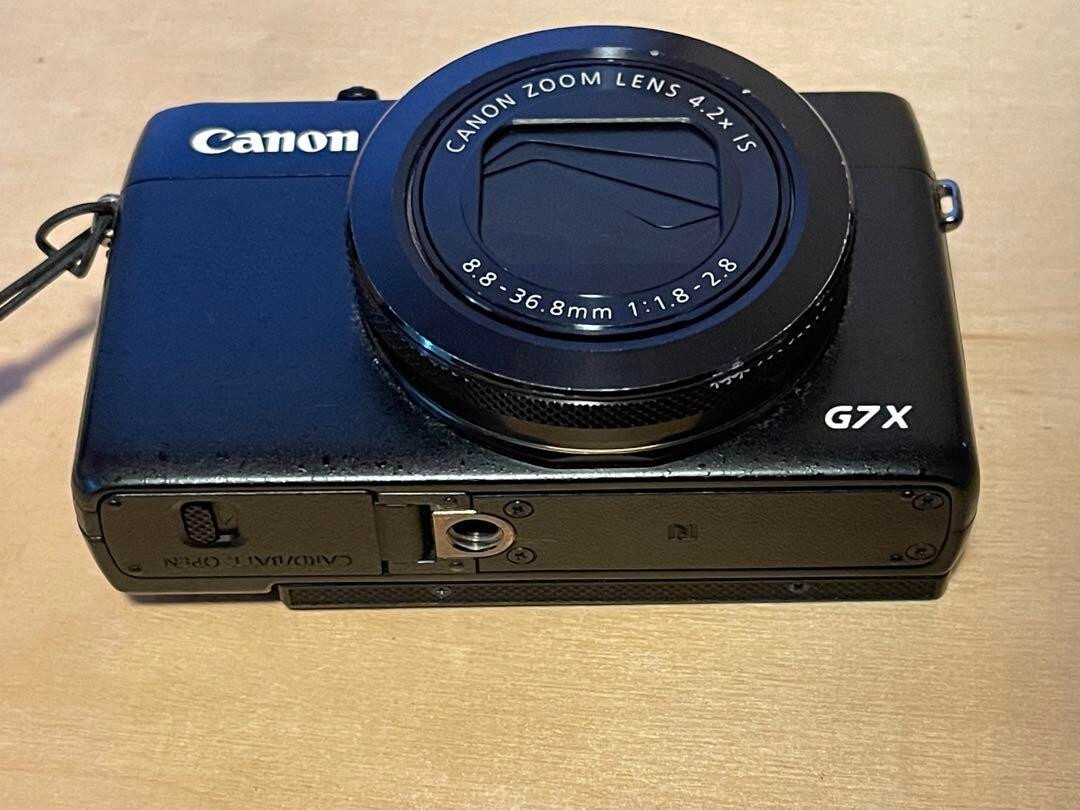 Canon Digital Camera PowerShot G7X Black 4.2x Optical Zoom 1.0" Sensor ...
