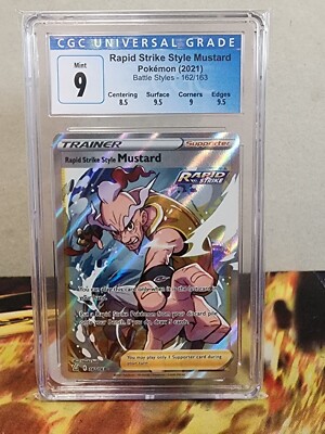 Rapid Strike Style Mustard 162/163 - CGC 9 Mint - Battle Styles ...