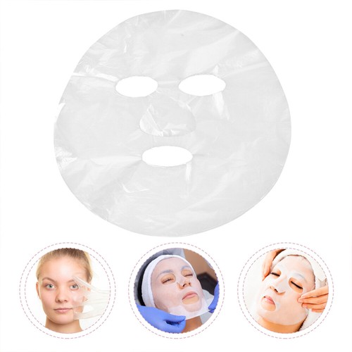 400Pcs Skin Care Disposable Facial Mask Plastic Masks Film | eBay