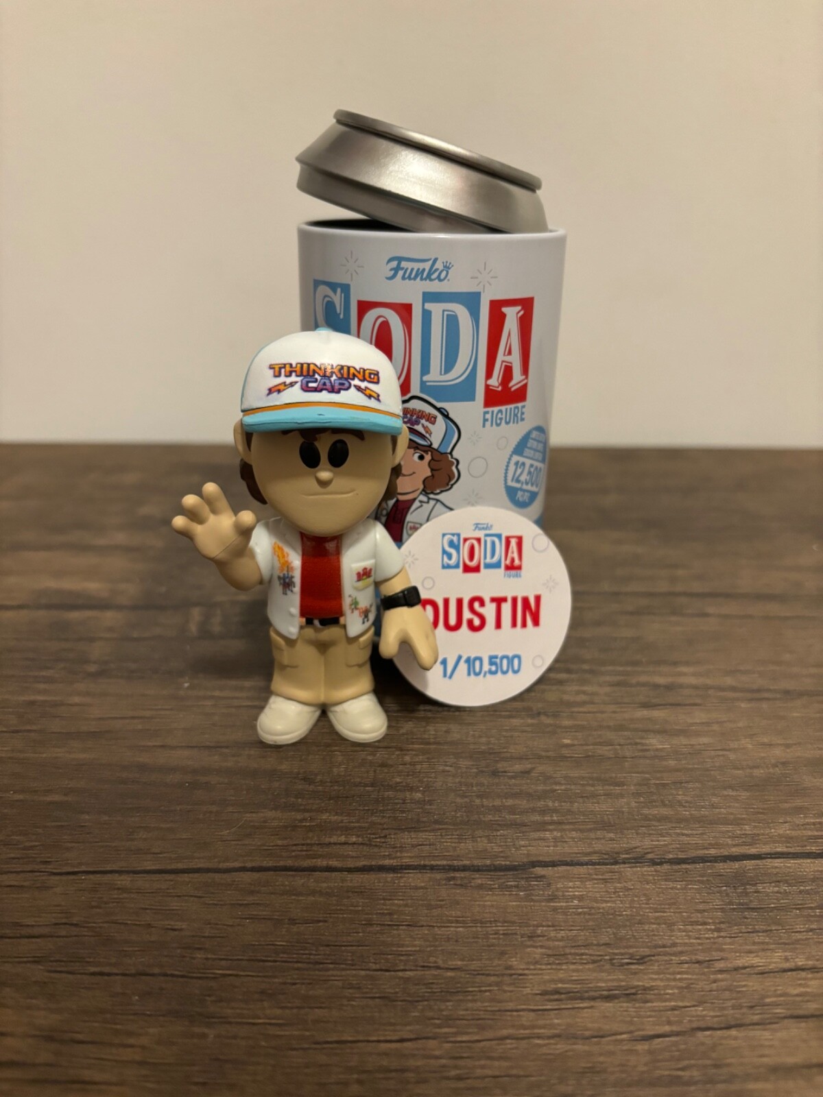 stranger things funko soda dustin common with can and pog 1/10,500 | eBay