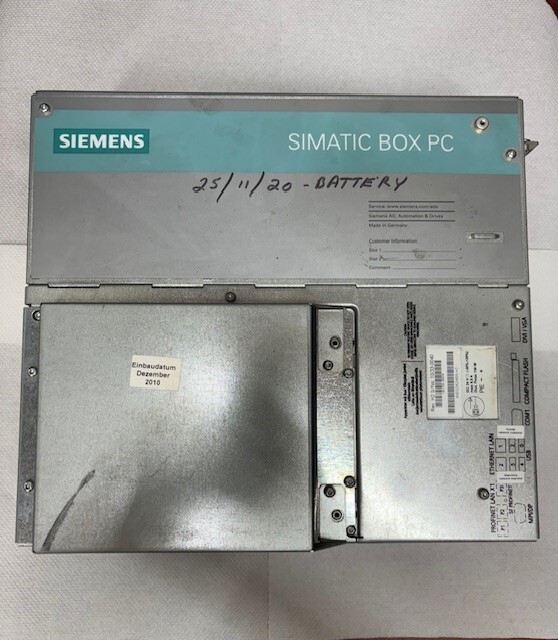 Siemens Simatic Box Pc 627B 6BK 1000-6TR00-0AA0 OUT OF A TRUMPF LASER ...