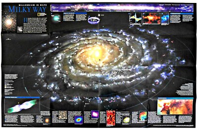 Milky Way Galaxy Map National Geographic