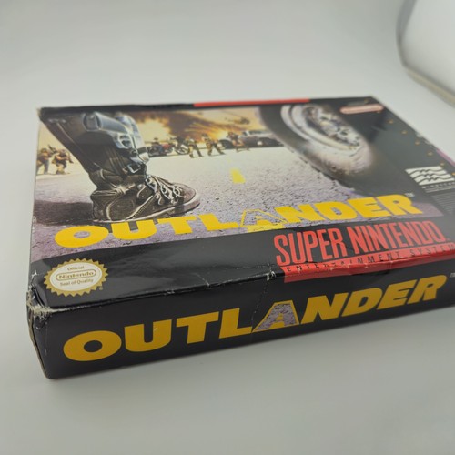 Outlander Super Nintendo Snes Game With Box Tested And Working | eBay
