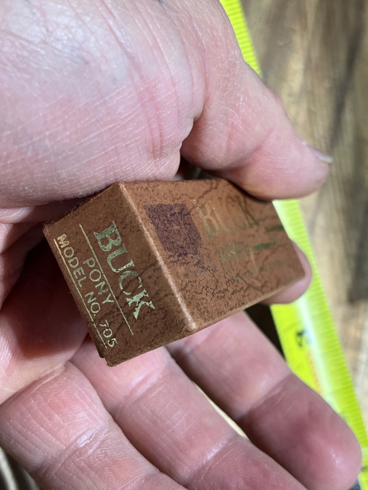 Vintage Buck 705 knife USA (25226) | eBay