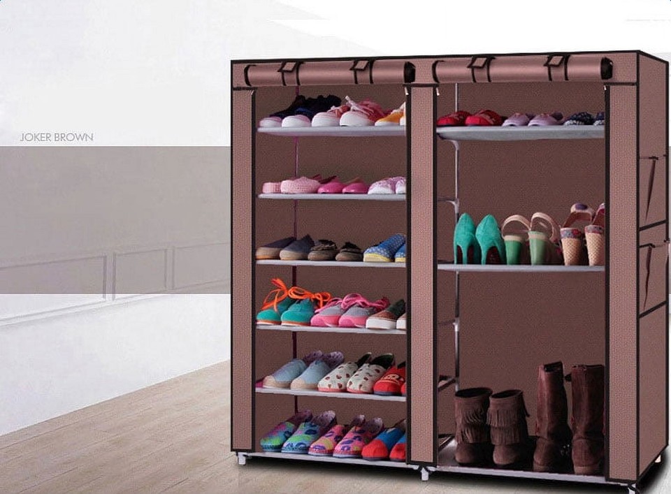 Portable Shoe Rack Boot Shelf Shelves Storage Closet Organizer Cabinet ...