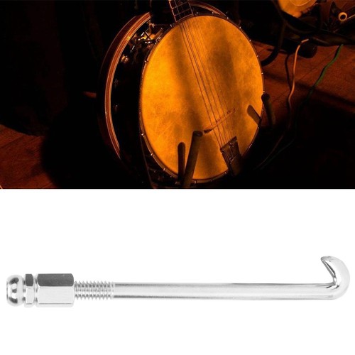 24Pcs Banjo Hooks Silver Metal Chrome Plated Parts Musical Instrument ...