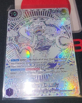 Monkey.D.Luffy (119) (SP) OP-11 A Fist of Divine Speed Foil (Silver) | eBay