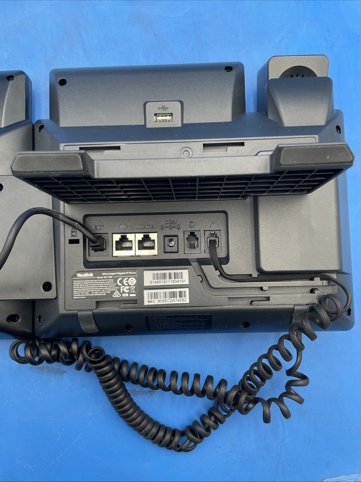 Yealink SIP-T46S Ultra Elegant Gigabit IP Phone w/ exp40 Expansion | eBay
