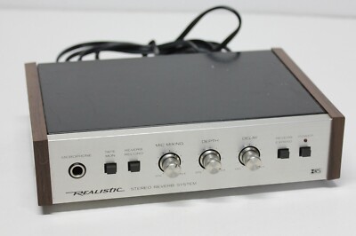 VINTAGE-Radio Shack- Stereo Reverb System Tabletop Analog Processor w ...