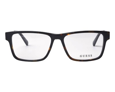 GUESS GU1995 052 Shiny Tortoise Plastic Optical Eyeglasses Frame 54-15 ...