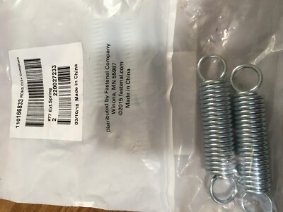 (4) Regiment® - 0.750"OD x 0.105"Wire 3-3/4"L Loop End #77 Steel Hard ...