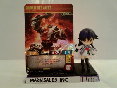 Transformers TCG Wave 3P Red Alert Medical Medic CT P6 2019 Gold Promo ...