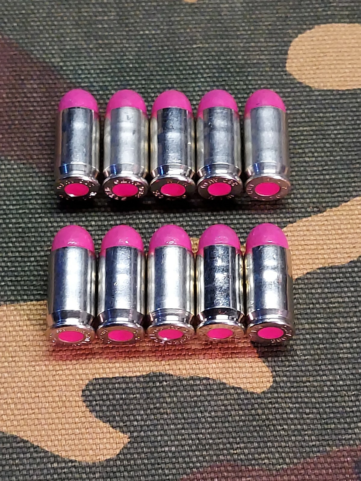 380 SNAP CAPS SET OF 10 (PINK+NICKEL) | eBay
