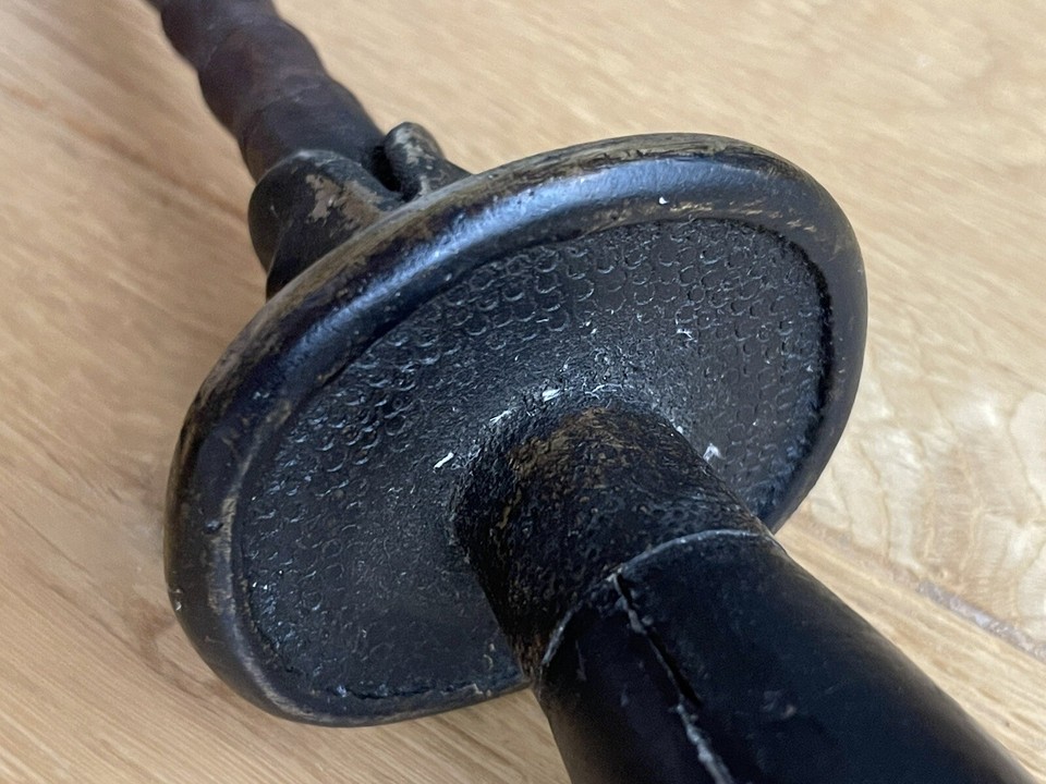 Antique Old Chinese Mace Weapon Sword Breaker | eBay