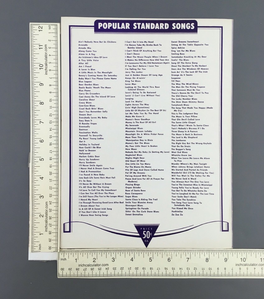 Floppy Frank Luther Rabbit Cover Sheet Music 1950 Piano Guitar Ukulele ...