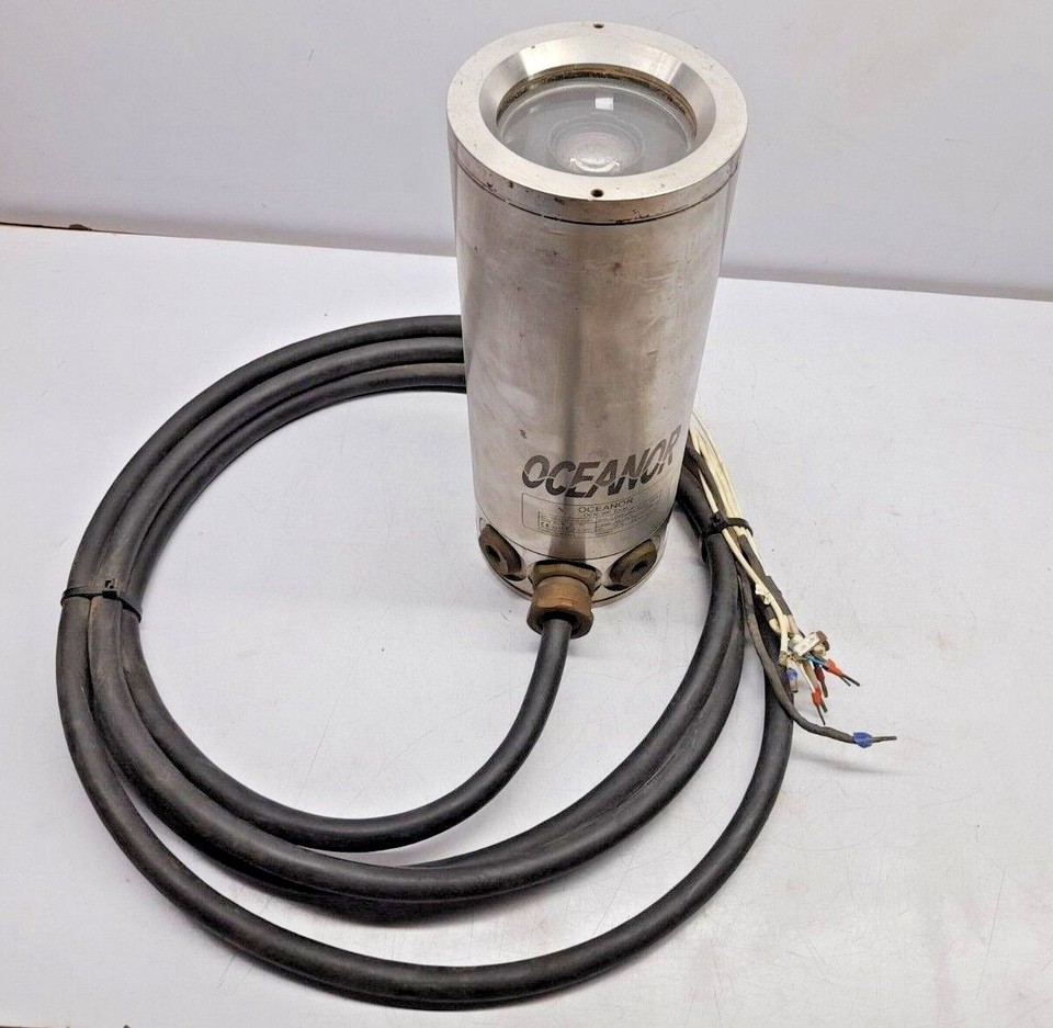 Fugro Oceanor OCN 100 Exde CCTV Explosion Proof Mini Color Camera U=12 ...