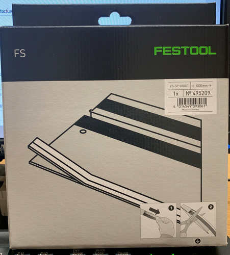 FESTOOL Splinter guard FS-SP 5000/T | 5000mm / 5m for FS Guide Rail ...