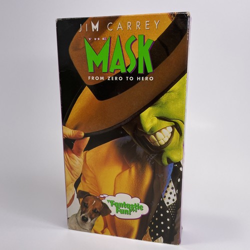 The Mask (VHS, 1995) Jim Carrey, Peter Riegert, Peter Greene, Amy ...