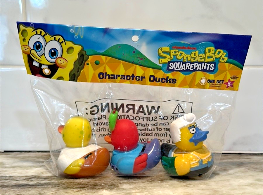 Spongebob Squarepants RUBBER DUCKS Duckies COMPLETE SET of 9 Sandy ...