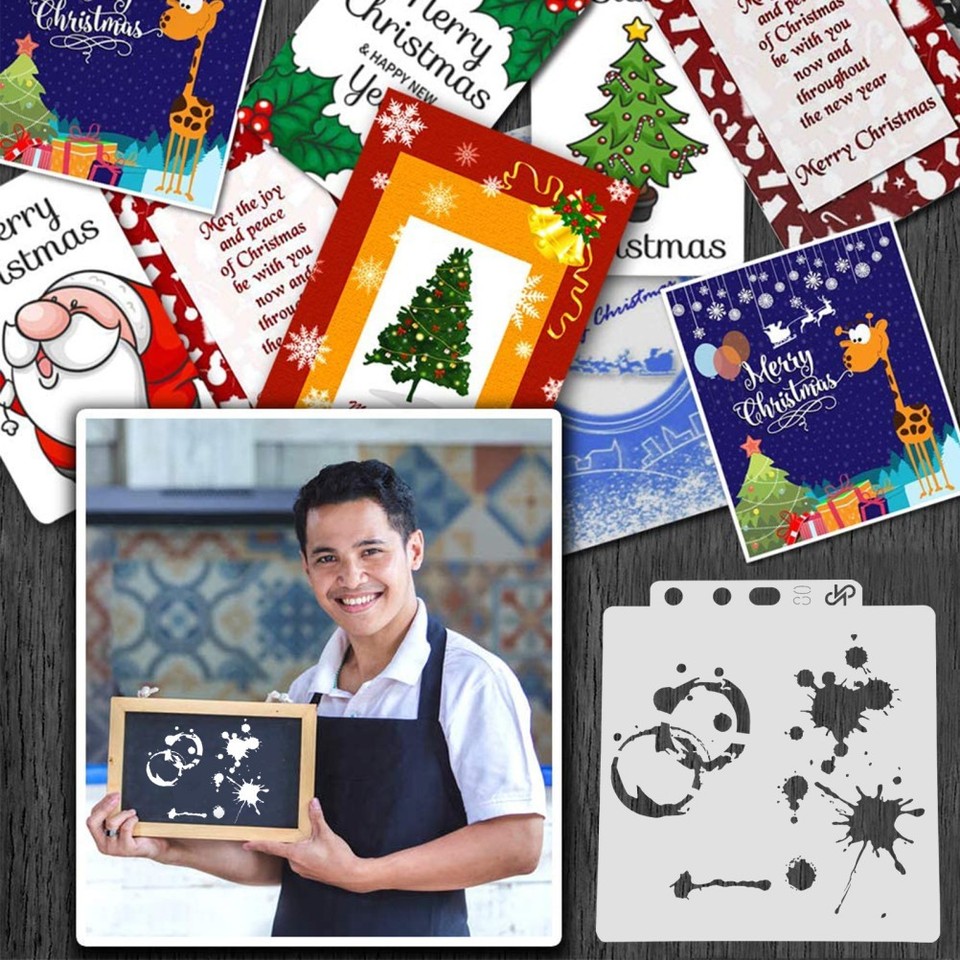 Stencil Stencils for Painting Craft Template Geometric Drawing ...