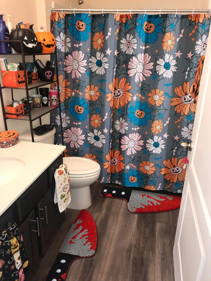 Scream Knife Rug 18’’W x 45’’L Horror Movie Gothic Area Rubber Rugs Non ...