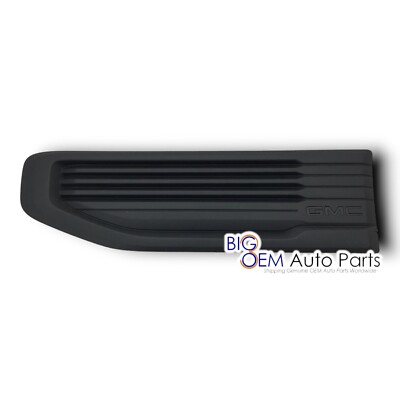 2019 - 2024 GMC Sierra 1500 front LH Driver Fender Vent Emblem black ...