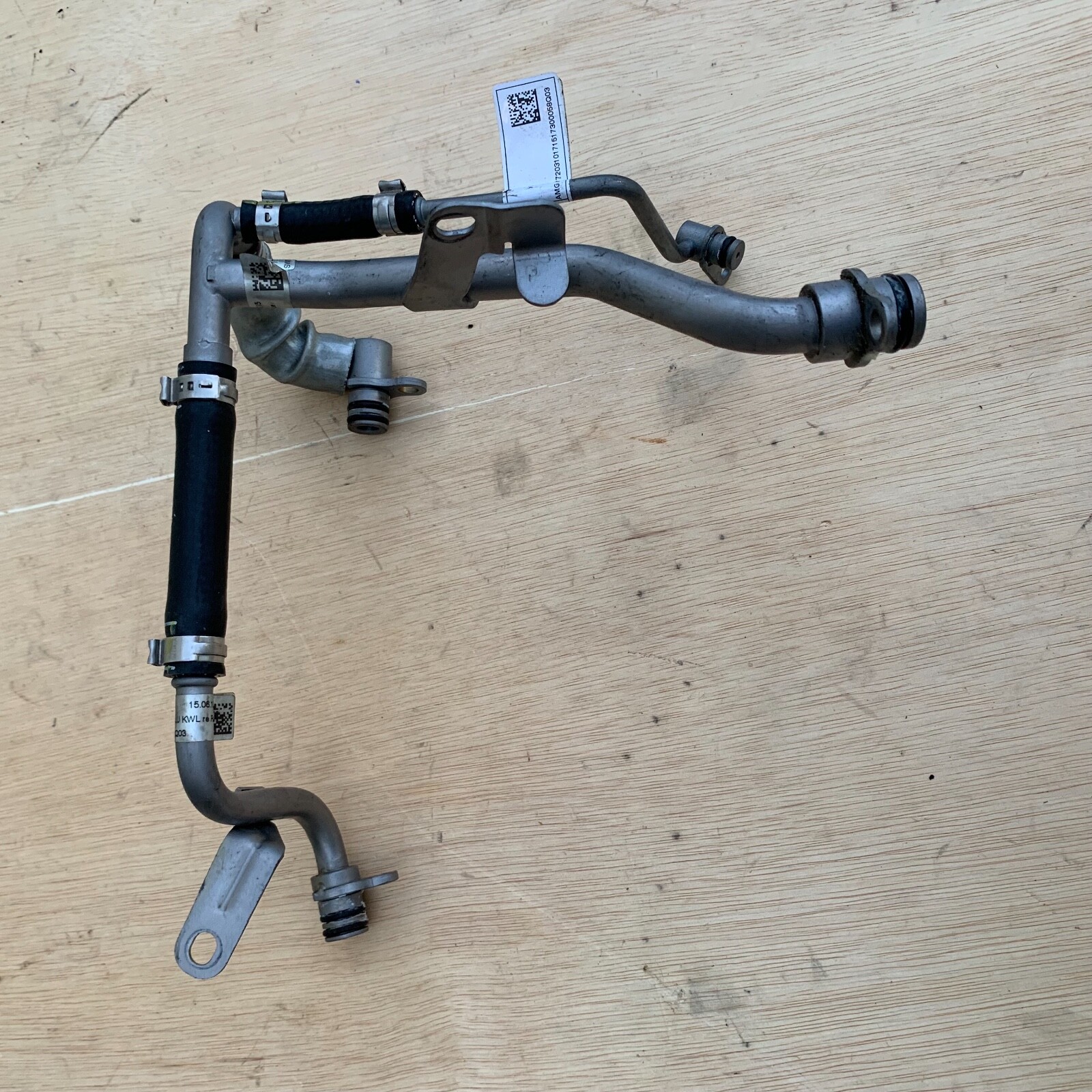 genuine Mercedes cooling water pipe hose A1772031017 A1772000851 ...