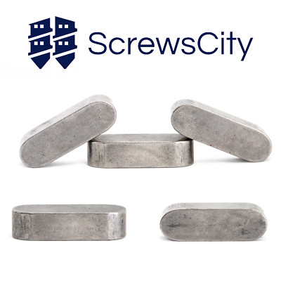 Parallel Keys Round Ends Drive Shaft Steel Type A DIN 6885 Type A ...