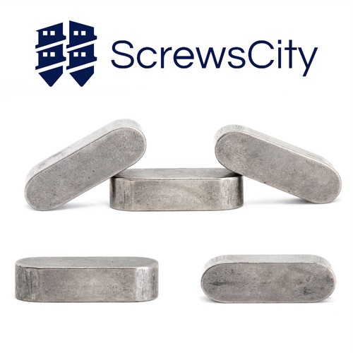 Parallel Keys Round Ends Drive Shaft Steel Type A DIN 6885 Type A ...