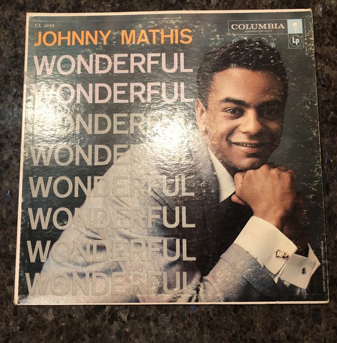 Johnny Mathis - Wonderful, Wonderful Vinyl (1957) Columbia Records CL ...