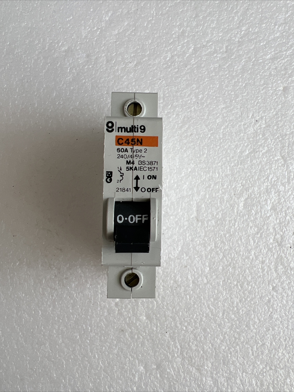 MERLIN GERIN MULTI 9 C45N 60AMP TYPE 2 CIRCUIT BREAKER (21841) | eBay UK