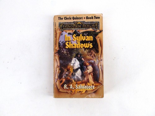 TSR Forgotten Realms Paperback, In Sylvan Shadows R.A. Salvatore, Book ...
