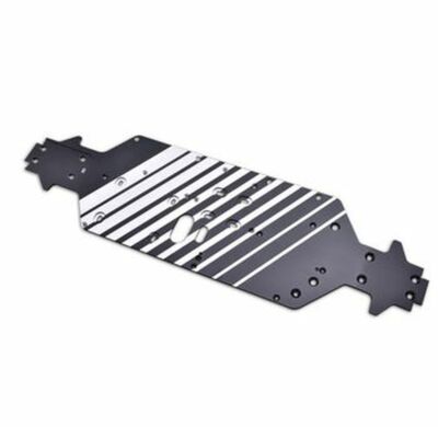 JQ Racing Black Edition 3mm Chassis THE CAR 1/8 RC Racing Buggy Part ...