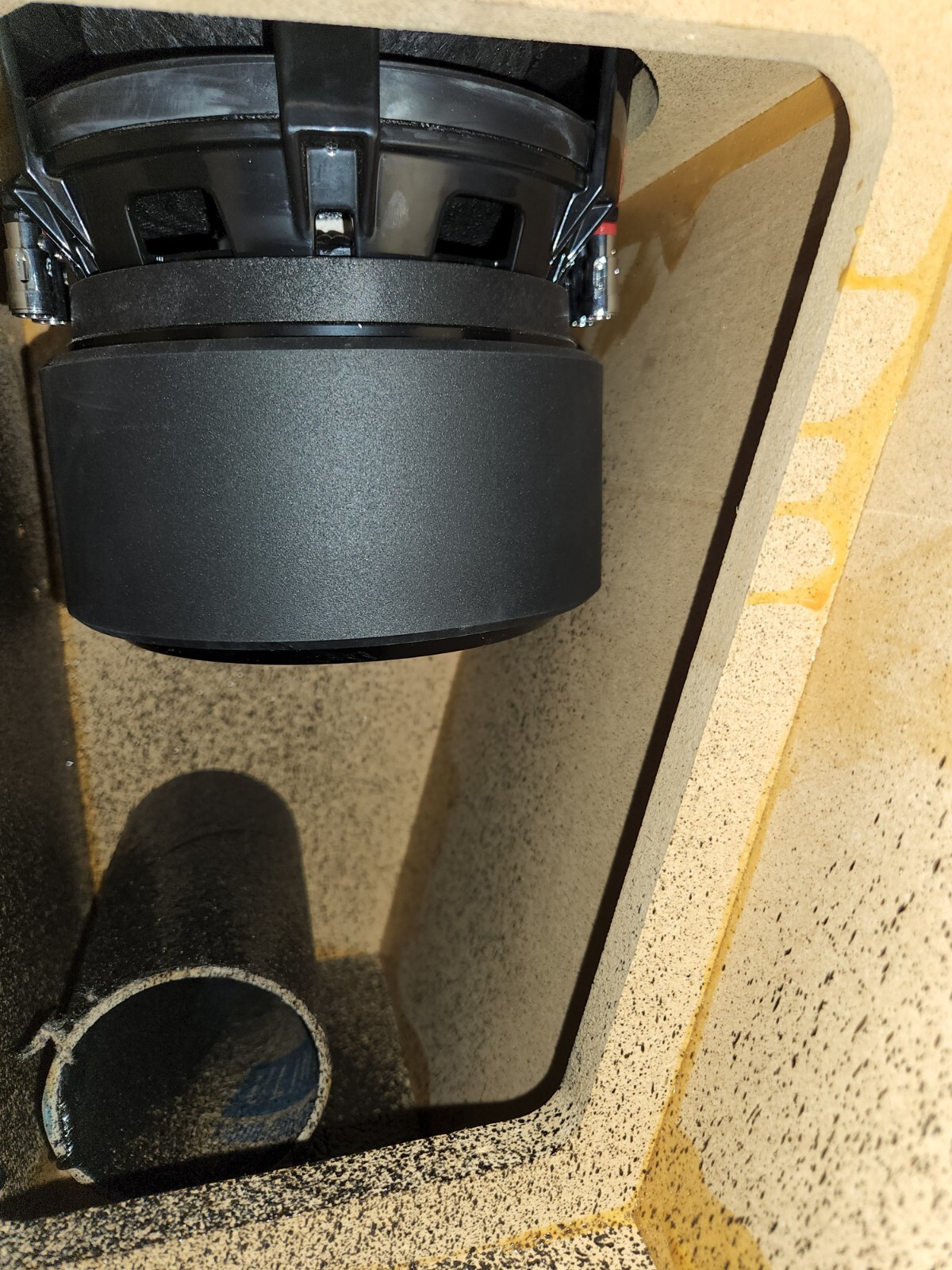 Custom Quad 8" Subwoofer Box 2019-2022 Silverado Ported Enclosure | eBay