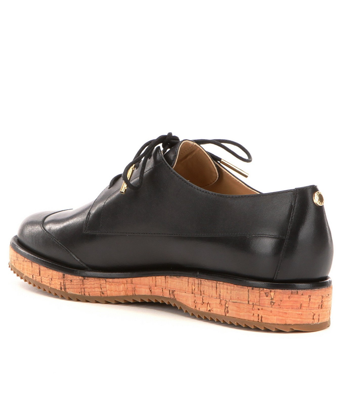MICHAEL Michael Kors Zane Vachetta Leather Lace Up Cork Oxfords, Sizes ...