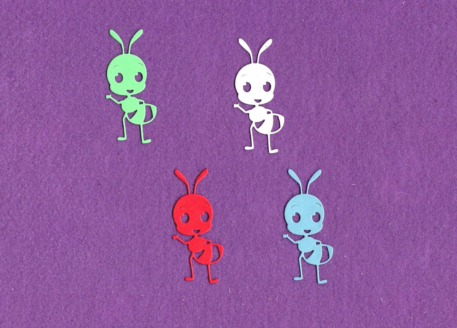 BUG # 4 insect die cuts scrapbook cards | eBay