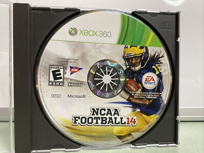 NCAA Football 14 (Xbox 360, 2013) Disc Only - Tested Excellent ...